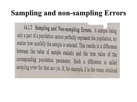 Sampling Detail Explanation Statistics Pptx