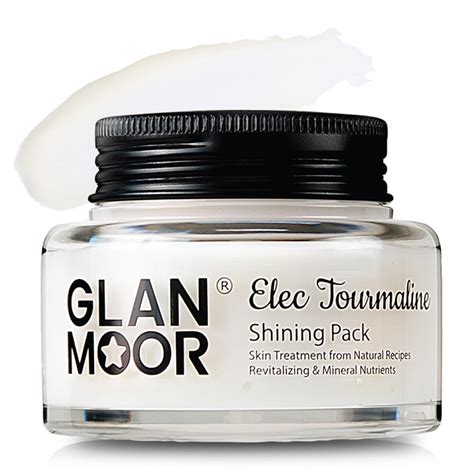 Зволожуюча маска для сяяння шкіри Glan Moor Elec Tourmaline Shining Pack 100ml купить онлайн