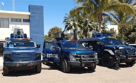 Estrenan Vehículos La Policía Estatal De Sinaloa En Culiacán