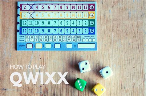 How To Play Qwixx Official Rules And Gameplay Tips