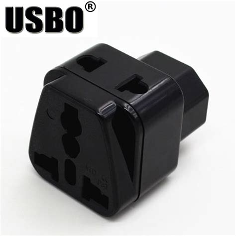Black White 10a 250v Iec320 C14 Universal Ac Power Vicedeal