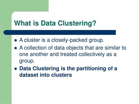 Ppt Birch An Efficient Data Clustering Method For Very Large