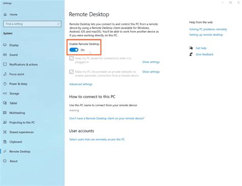 How To Connect Mac To Pc For Remote Desktop Screen Share