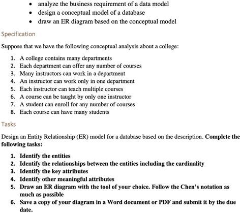 Analyze The Business Requirement Of A Data Model • Design A Conceptual