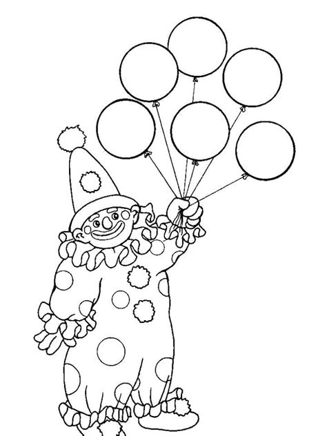 Раскраски Клоун распечатать бесплатно в формате А4 (29 картинок ...