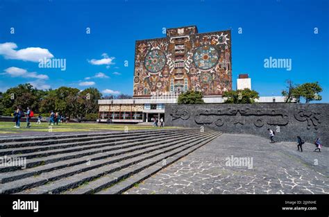 Mexico City Mexico February 21 2020 Iconic Building Of Central