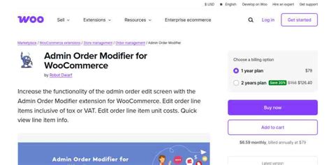 Admin Order Modifier For Woocommerce Pluginizer