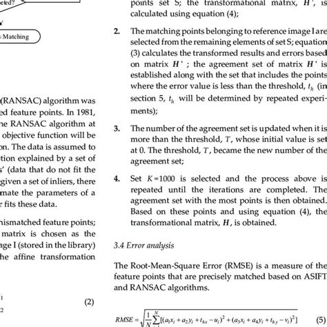 Algorithm Flowchart Of Asift Download Scientific Diagram