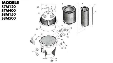 Sta Rite Ptm50 Ptm70 Ptm100 Posi Flo Parts Diagram