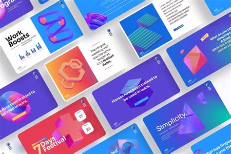 قالب پاورپوینت سه بعدی متحرک حرفه ای 3d Png Asset