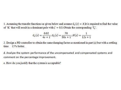Solved HEAT EXCHANGER PROCESS CONTROL SYSTEM DESCRIPTION Chegg