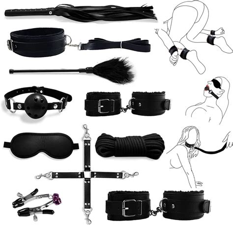 Sex Bondage Bdsm Kit Adult Sex Toys For Couples 10 Pcs Sex