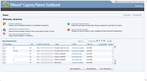 Vmware Capacity Planning Spreadsheet — Db