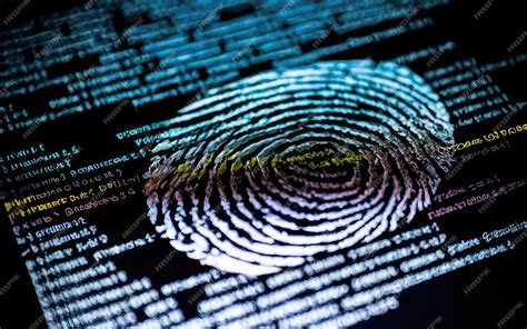 Premium Ai Image Advanced Biometric Security Digital Fingerprint