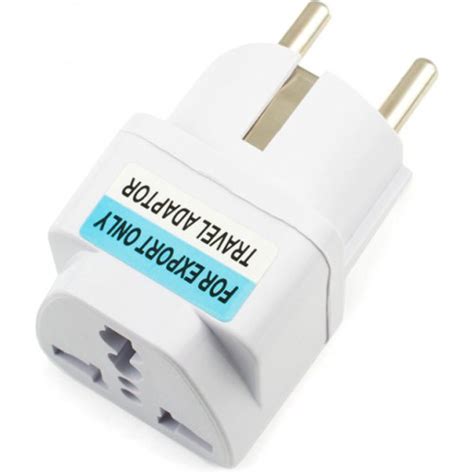 Перехідник мережевий Atcom Uk Us розетка Євро вилка купити у Львові Україна низькі ціни