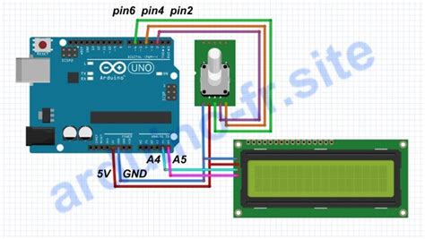Diy Arduino Saisie De Texte Avec Un Encodeur Rotatif Code Câblage