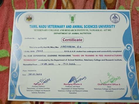 hariharan r k on linkedin feedmanufacturing handsontraining