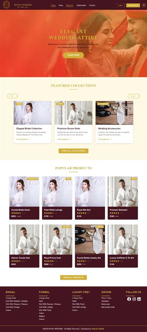 Banoqabil Midtermproject Webdevelopment Royalwedding Html Css Shayan Sheikh Dev