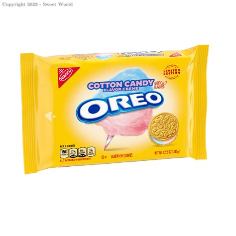 Nabisco Oreo Cotton Candy Oreo Limited Edition At Gerald Fernandez Blog