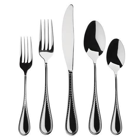 Shop Nouveau 20 Piece Flatware Sets (Oversized Flatware ...