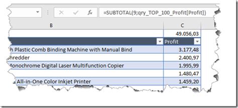 adjust power query table style and properties clearly and simply