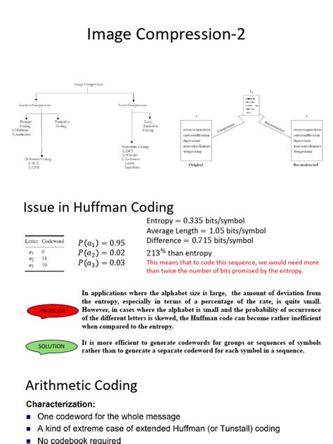 Image Compression 2 Pdf Data Compression Algorithms