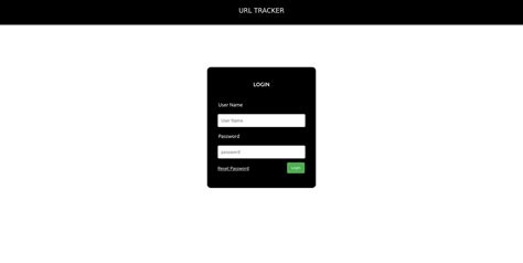 Github Ahmedibrahim226url Tracker Url Tracker Is Designed With Frontend With Django Template