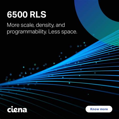 Cienas 6500 Reconfigurable Line System Rls Ciena India