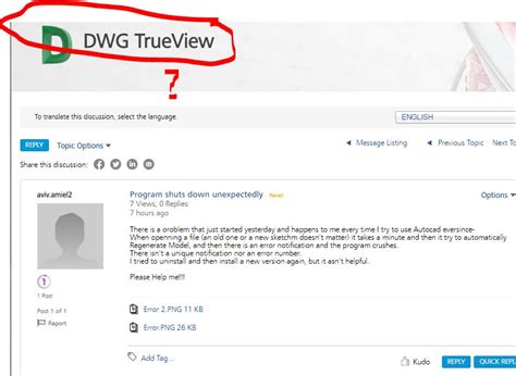 Program Shuts Down Unexpectedly Autodesk Community