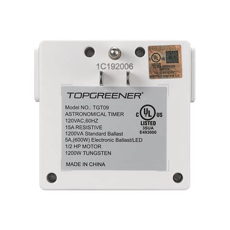 Heavy Duty 7 Day Programmable Plug In Digital Astronomic Timer Wiring Devices Lighting