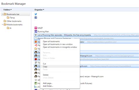 How To Copy Selected Bookmarks As Links In Chrome Tip Dottech