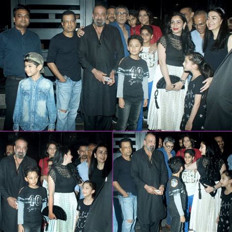 Sanjay Dutt के जन्मदिन के मौके पर Manyata Dutt ने किया शानदार पार्टी का