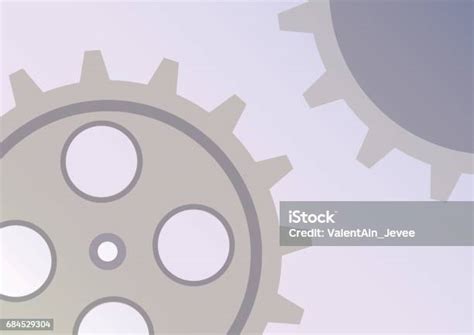 기어 휠 추상 배경 벡터 일러스트입니다 시계와 투명 배너입니다 Eps10입니다 0명에 대한 스톡 벡터 아트 및 기타 이미지 0명 3차원 형태 계시기 Istock