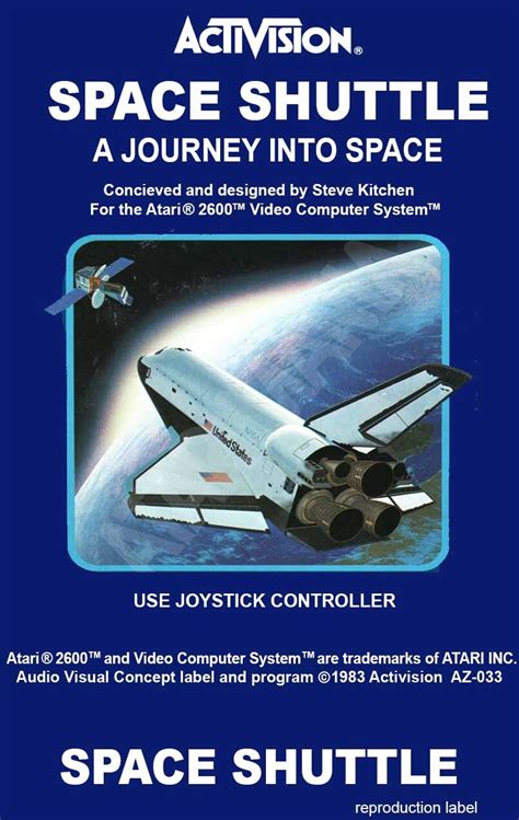 Weird Space Shuttle Label Atari 2600 Atariage Forums