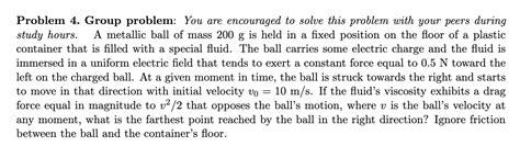 Solved Problem 4 Group Problem You Are Encouraged To Solve