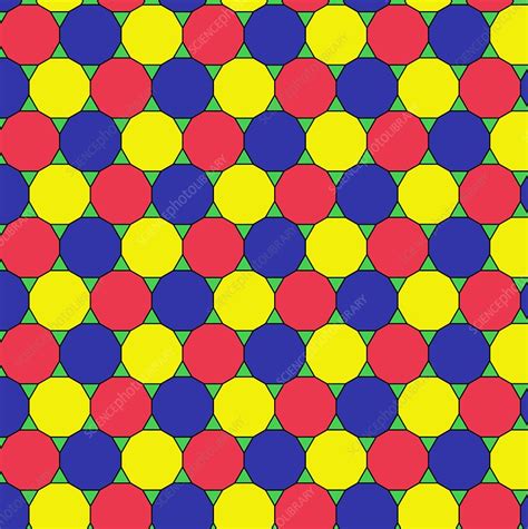 Uniform Tiling Pattern Stock Image C001 3848 Science Photo Library