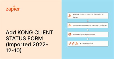 Anytime A Hook Is Caught In Webhooks By Zapier Send A Custom Request