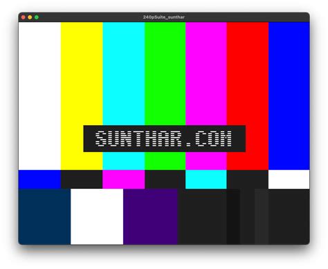 Rgb Calibration Sunthars Super Sector