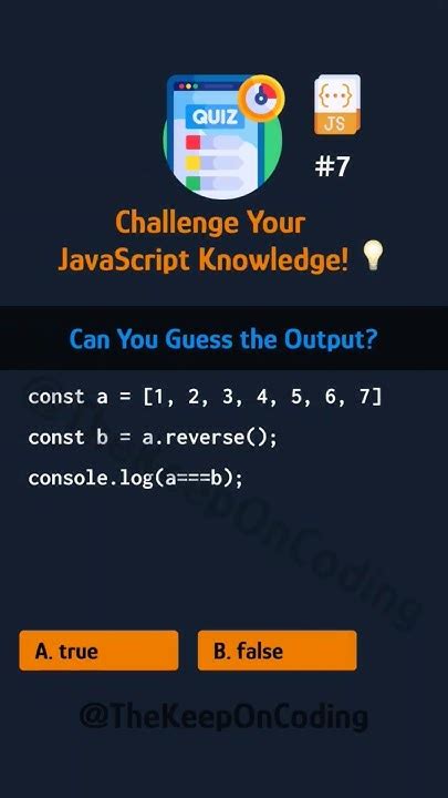Challenge Your Javascript Knowledge 💡can You Guess The Output 🖥️💡 Shorts Coding Youtube
