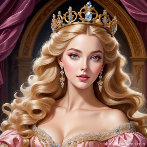 Humble Princess Aurora Stable Diffusion Online