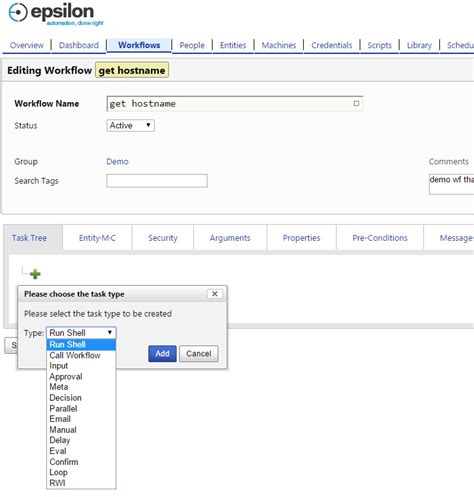 using tasks epsilon cluster user guide