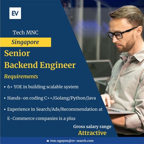 Hiring Onsitesingapore Seniorbackendengineer C Go Python Java Truc Nguyen Sandy