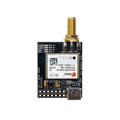 Zed X20p All Band High Precision Gnss Module Sma And Usb C Connectivity
