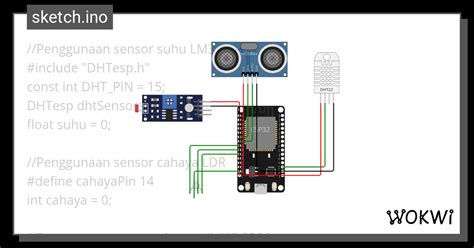 Tugas 1 Ldrhc Wokwi Esp32 Stm32 Arduino Simulator