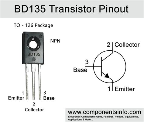 Bd135 Transistor Pinout Datasheet Equivalent Features And Other Useful Info Components Info