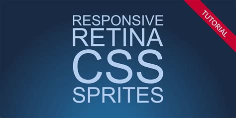 how to create responsive retina css sprites