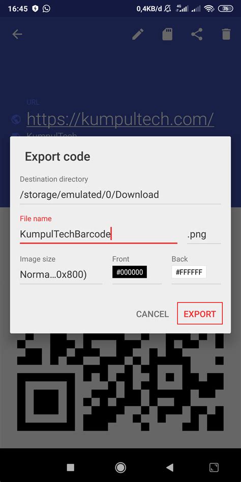 Cara Membuat Qr Code Di Hp Android Dengan Mudah Kumpultech