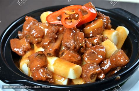 铁棍淮山焖排骨唐排中国菜系食品餐饮摄影素材汇图网