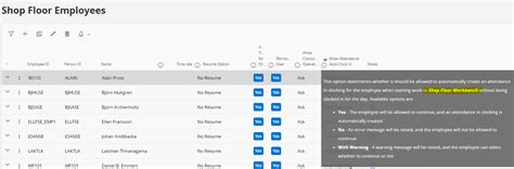 Allow Attendance Auto Clock In Does Not Work With TimeClock IFS Community
