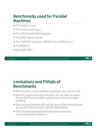 Parallel Programming For Multi Core And Cluster Systems Performance Analysis Pdf